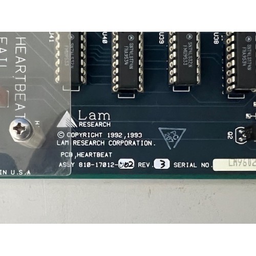 LAM Research 810-17012-002 Heartbeat PCB